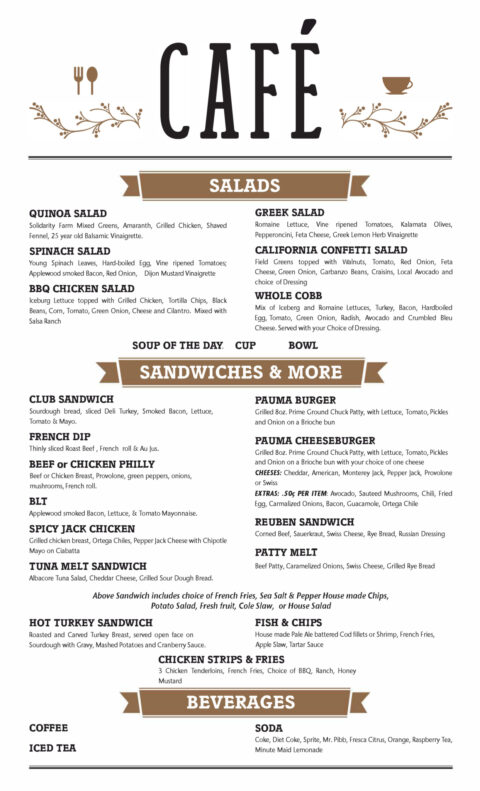 Café | Casino Pauma