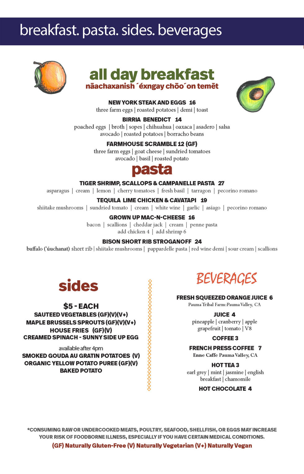 Café | Casino Pauma