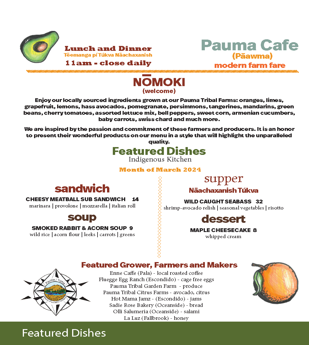 Café | Casino Pauma